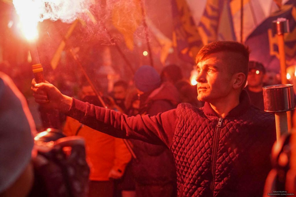 Nationalists march on 75th anniversary of Ukrainian Insurgent Army ...