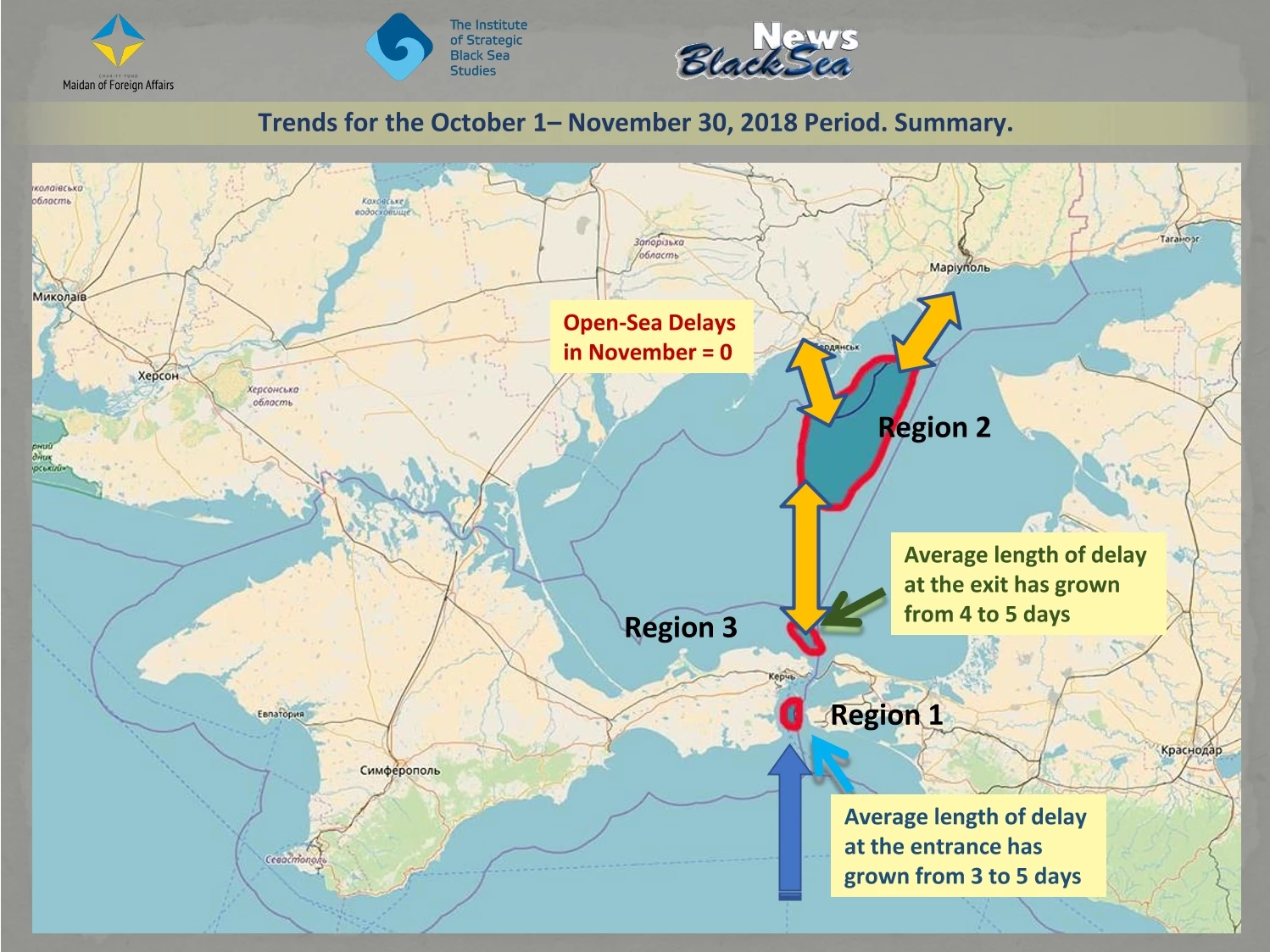 Russian aggression in the Azov Sea has been ongoing since May 2018 ...