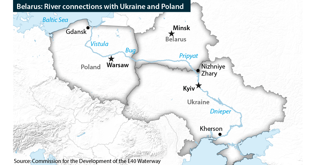 West, Russia face off in Belarus over Baltic–Black Sea waterway project ...