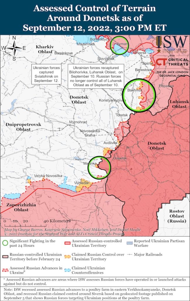Russo-Ukrainian War. Day 202: The Ukrainian army liberates more than ...