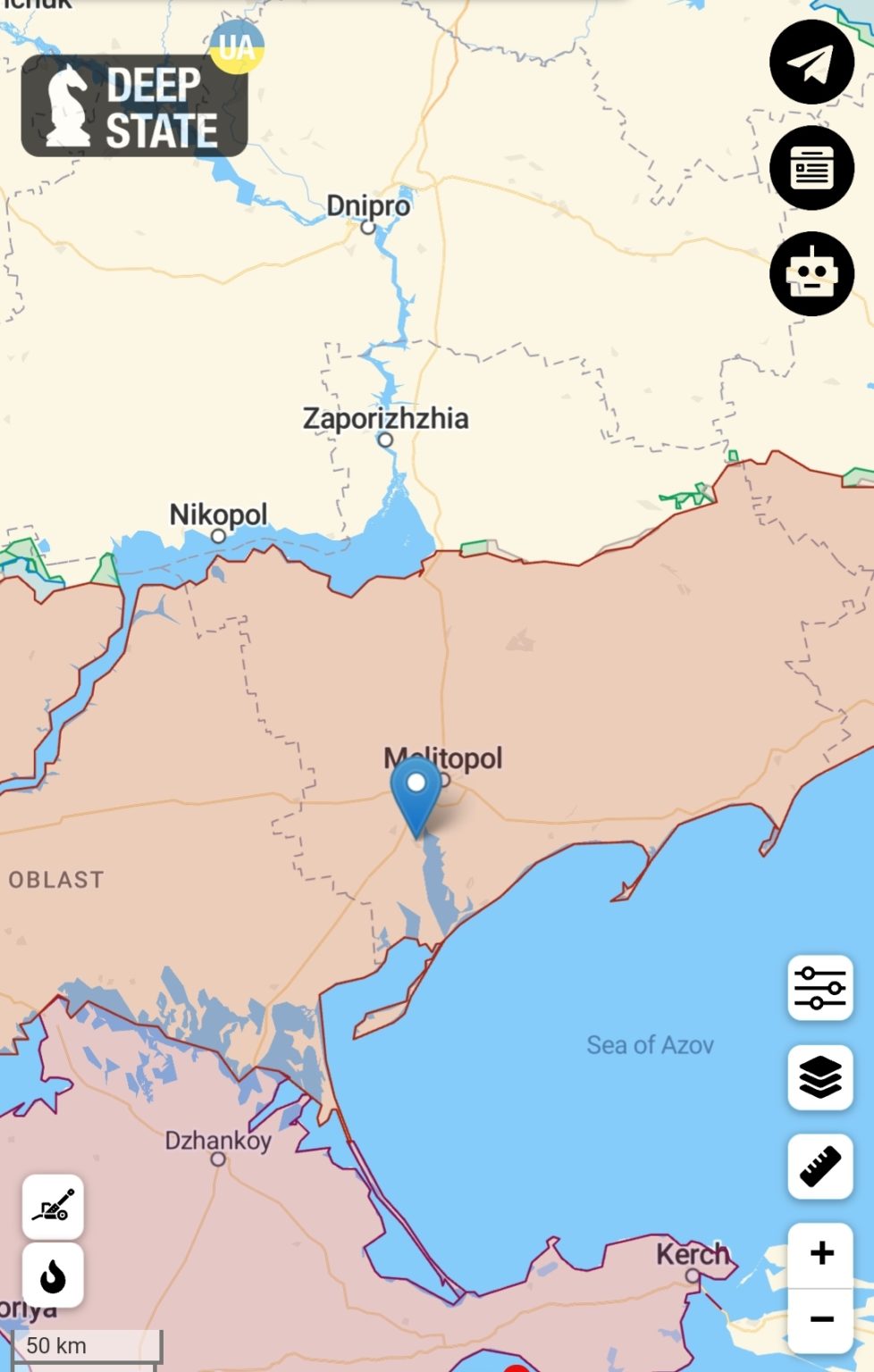 Russian military base destroyed near occupied Melitopol - mayor ...