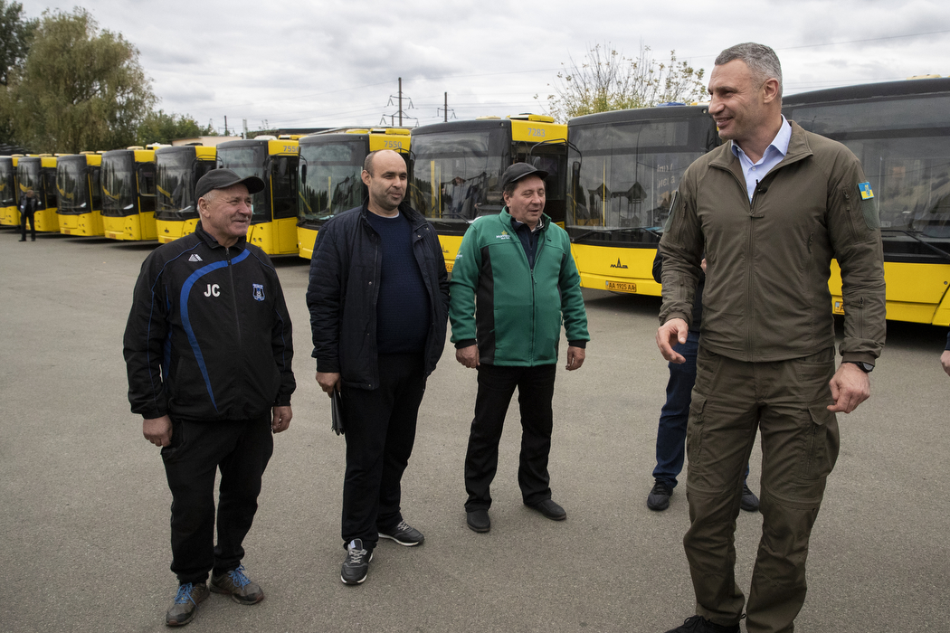 Kyiv sends 30 buses to help Dnipro after Russian strike on bus depot - Euromaidan Press