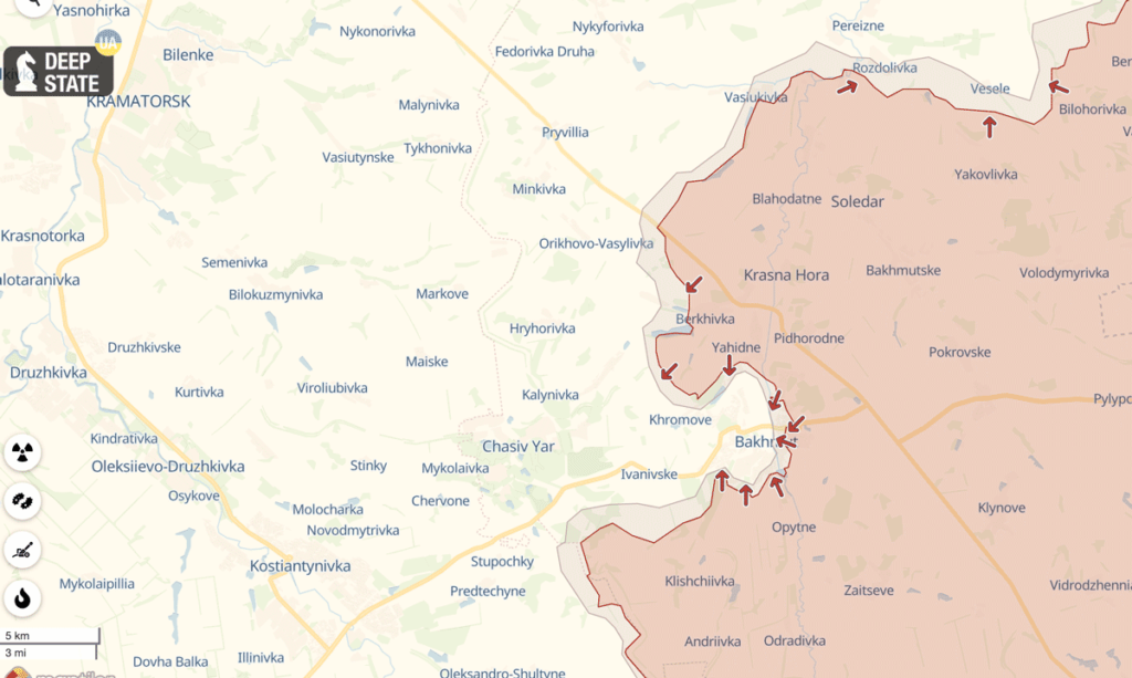 Still 4,500 civilians in Bakhmut as Russian forces advance, Ukrainian ...