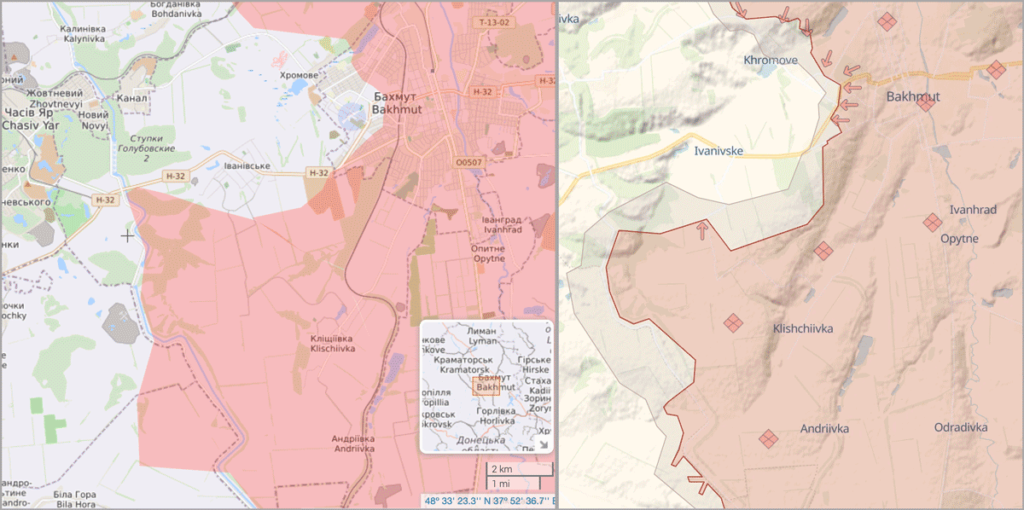 Ukrainians carry out successful limited counterattacks around Bakhmut ...