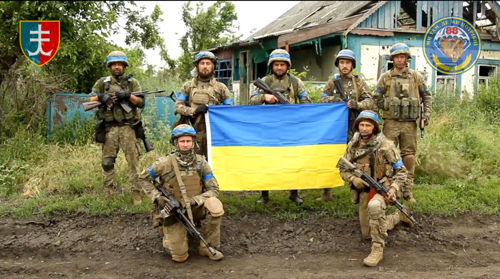 Ukrainian marines liberate Storozheve village in Donetsk Oblast ...